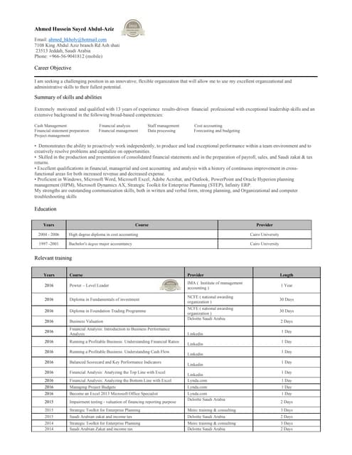 Kaleena Hester CV Jan 2016 no contact | DOC