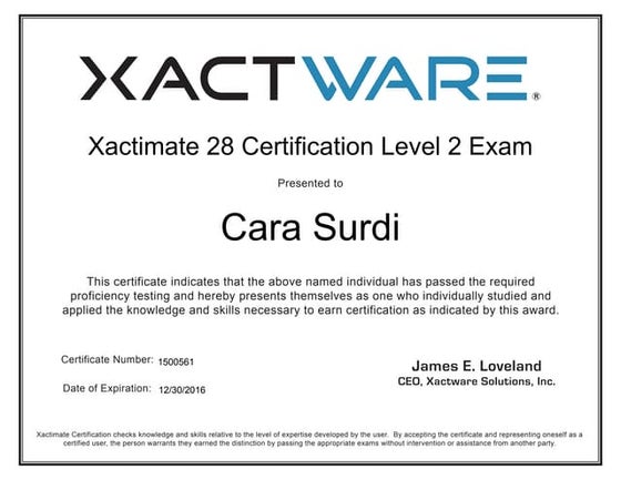 Xactimate Level 1 Cert | PPT