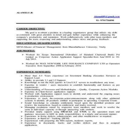 Resume-santosh | DOCX