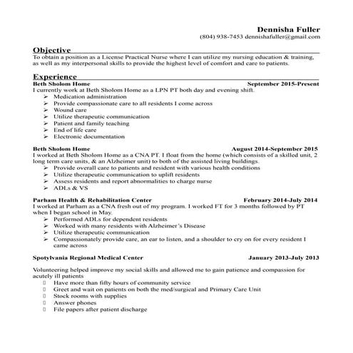 LPN RESUME | DOC