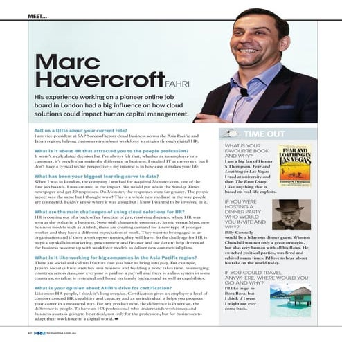 Marc Havercroft MEET | PDF