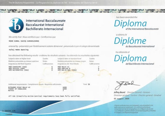 MEng (Hons) Degree Certificate | PPT