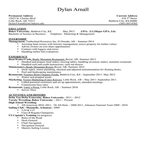 Christopher Mallars Resume 2 | DOCX