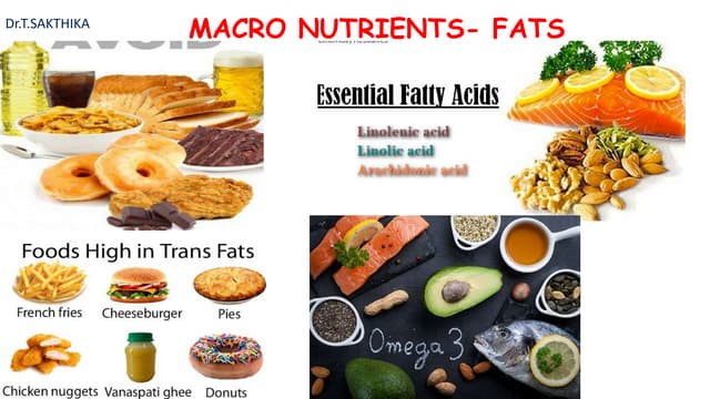 Fats - Structure and Composition | PPTX