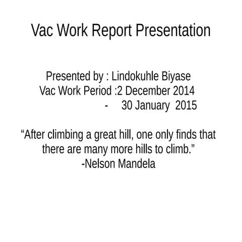 VacPresentation | PPT