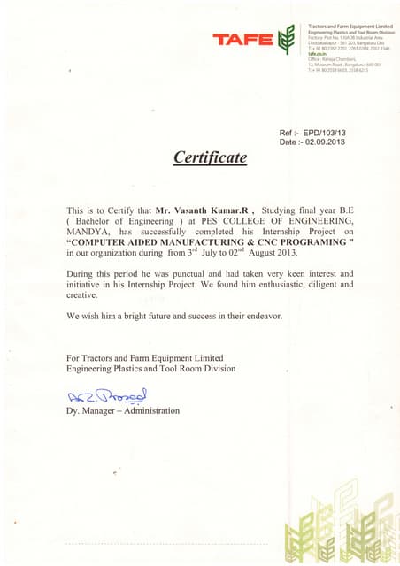 Autocad Certificate | PDF