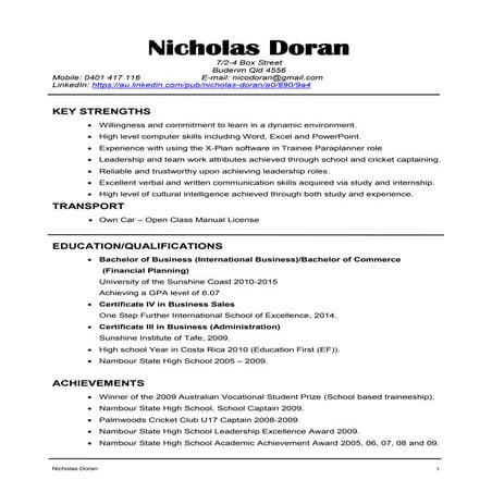 Carol Resume (1) | DOC
