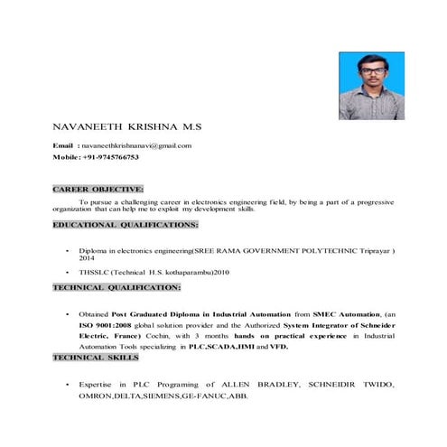 NAVANEETH photo attached | PDF