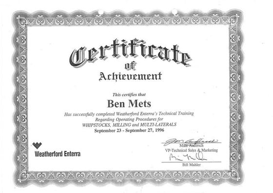 Smith Certificate | PDF