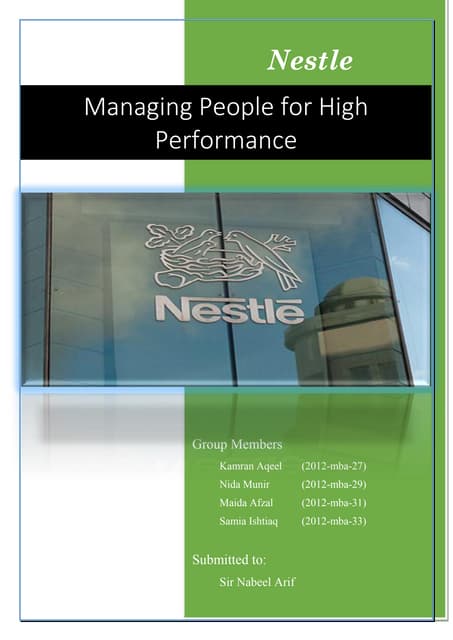 Starbucks - Performance Management System | PPTX