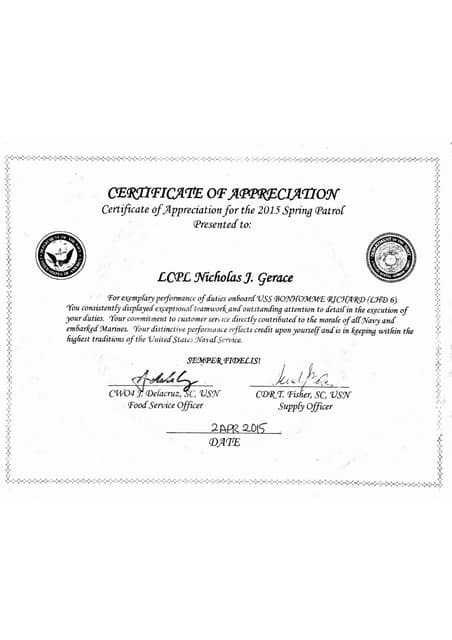 Corporal Promotion | PDF