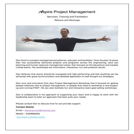 Aspire Project Management Synopsis | PDF