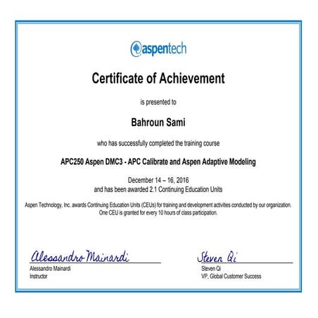 Certificate of Course Completion | PPT