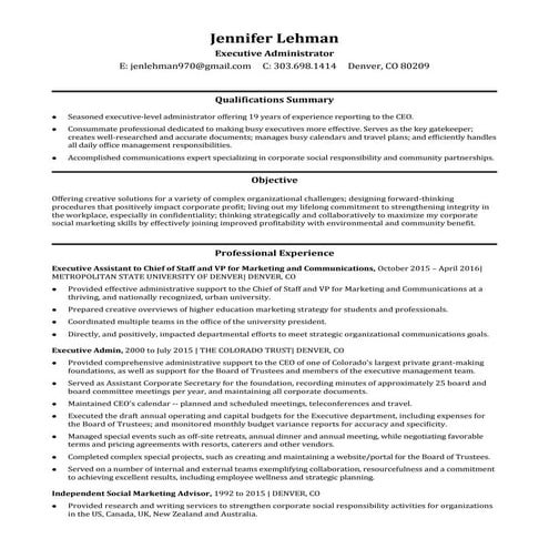 Jen Lehman Resume 7-2016 | DOC