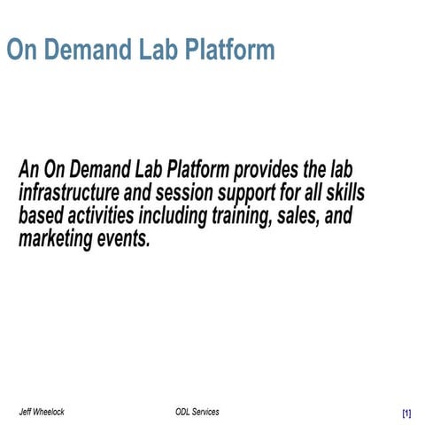 ODL Platforms | PPT