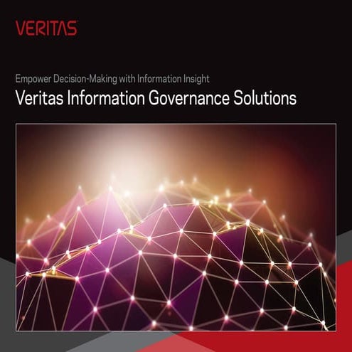 Veritas-Information-Governance-Solution-Brochure-EN | PPT