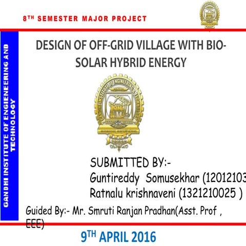 major project ppt | PPTX