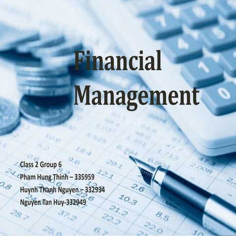financial management | PPTX