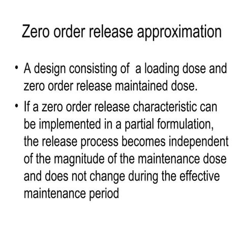 First Order Release | PPT