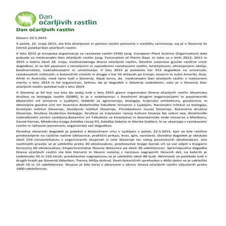 India Fascination-of-Plants-Day-2013-poster | PDF