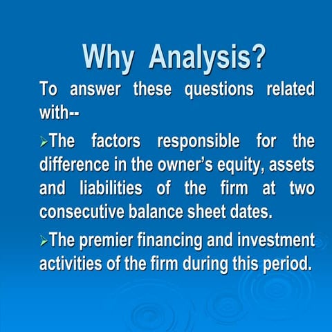 2 funds flow_statement | PPT | Stocks and Bonds | Personal Investing
