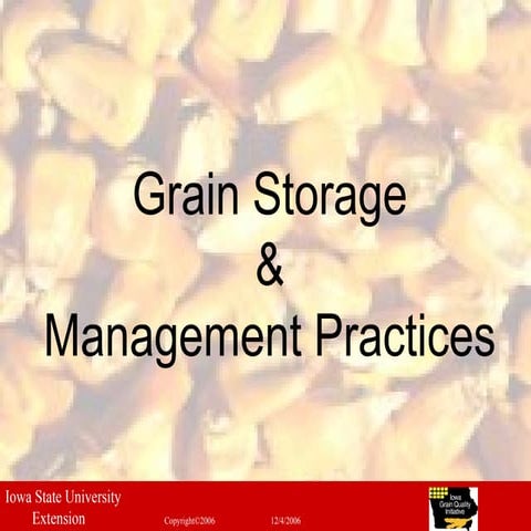 2_Grain_Storage knowledge Sharing information | PPT