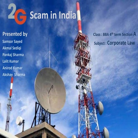 The 2 g scam | DOCX