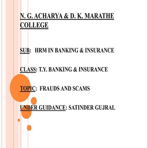 The 2G Scam | PPTX