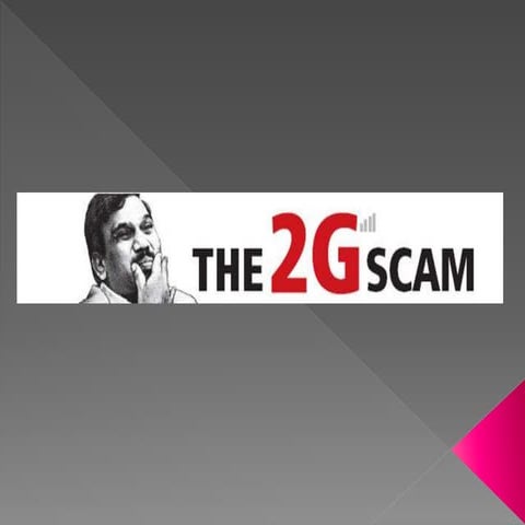2 g spectrum scam | PPTX