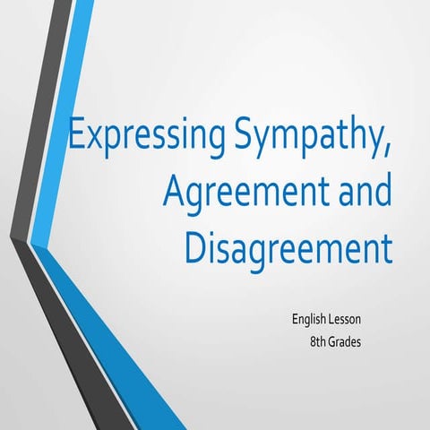 agreement&disagreement | PPT