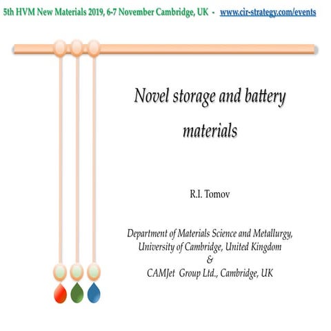 Battery materials | PPT