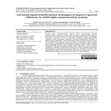 Advanced signal transformation techniques to improve spectral ...