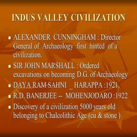2) INDUS VALLEY civilization or harappan time | PDF