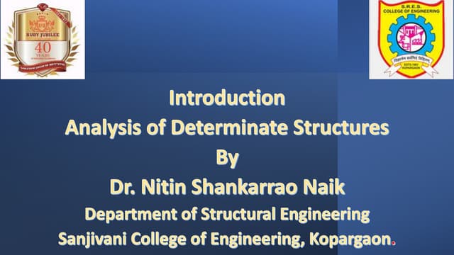 Basics of structure analysis ppt | PPTX
