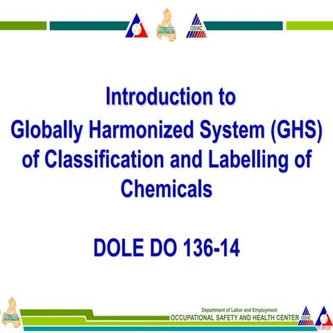 Comprehensive Introduction to the Globally Harmonized System (GHS) for ...