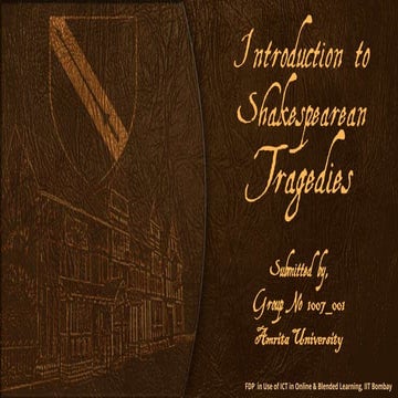 Introduction to Shakespearean Drama | PPTX