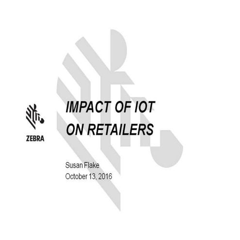 2) iot zebra | PPT