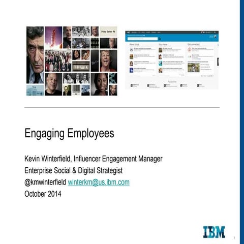 Engaging employees with Kevin Winterfield from IBM | PPTX