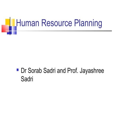 Manpower planning process | PPT
