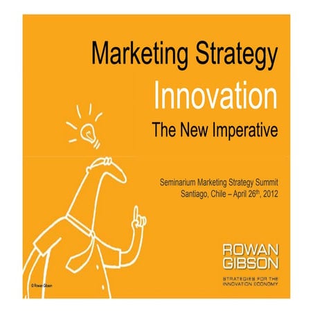 Rowan Gibson - Innovación | PDF