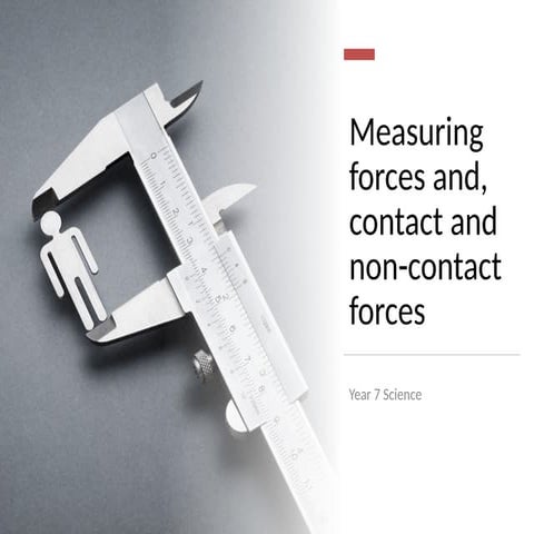This is year 8 physics topic of different types of force | PPT