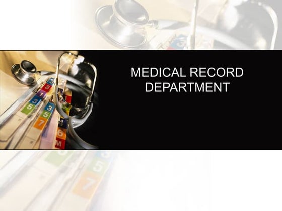 Medical documentation presentation | PPT