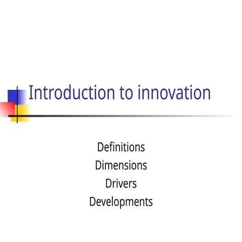2 meeting - Innovation, models, patterns | PPT
