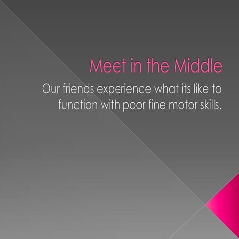 #2 Meet In The Middle | PPT