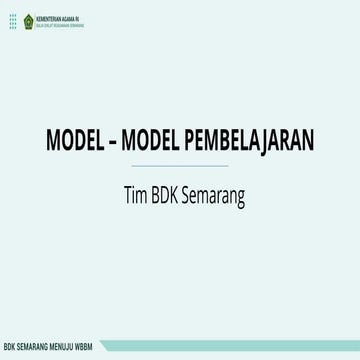 [2] Model- Model Pembelajaran _Fokus Kurikulum Merdeka.pdf