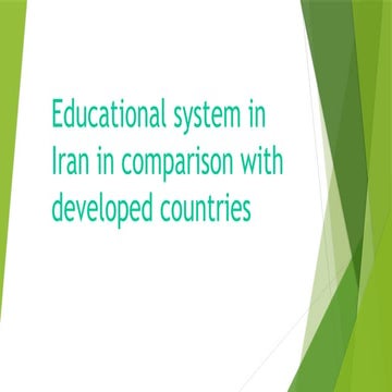 Educational system of some countries in comparison with other asian ...