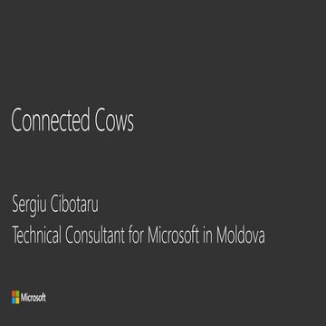 ms connected cows | PPT