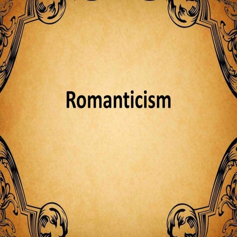 Realism, Romanticism, Impressionism Art His Presentation Lois, Pam ...