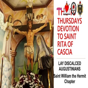 Thursday Devotion to Santa Rita 2nd-Thursday.pptx
