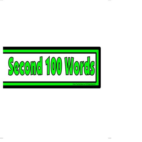 2ND 100 WORDS.pptx